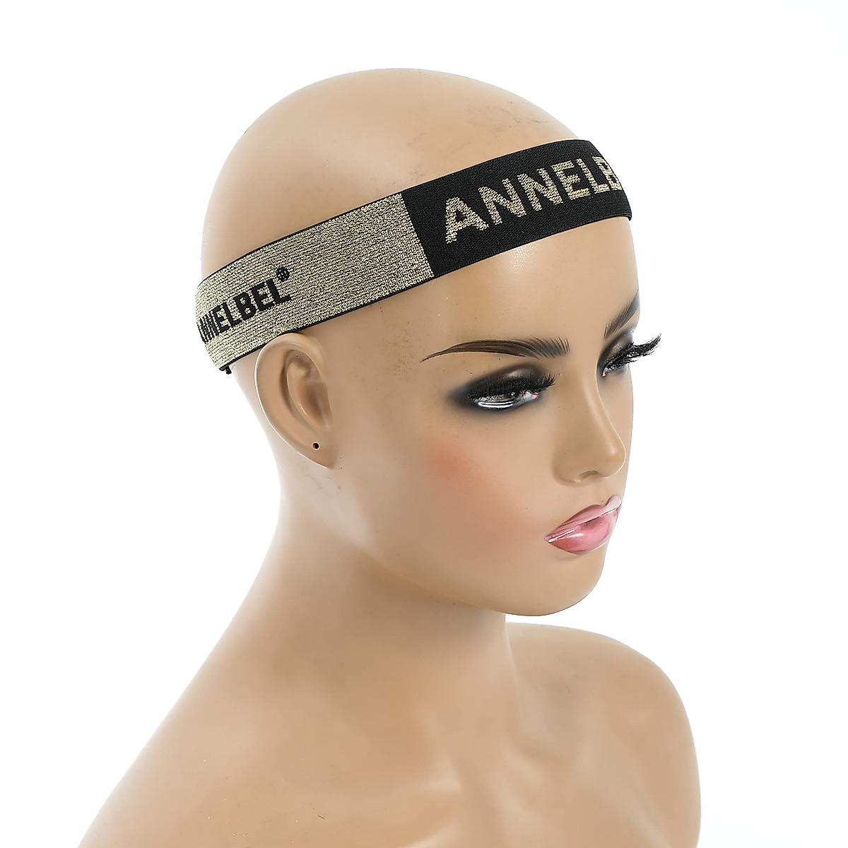 Lace Melting Elastic Band for Women, Wig Edge Wrap for Laying Edges and Keeping Wigs in Place - Grip Headband with 2 PCS Wig Accessories