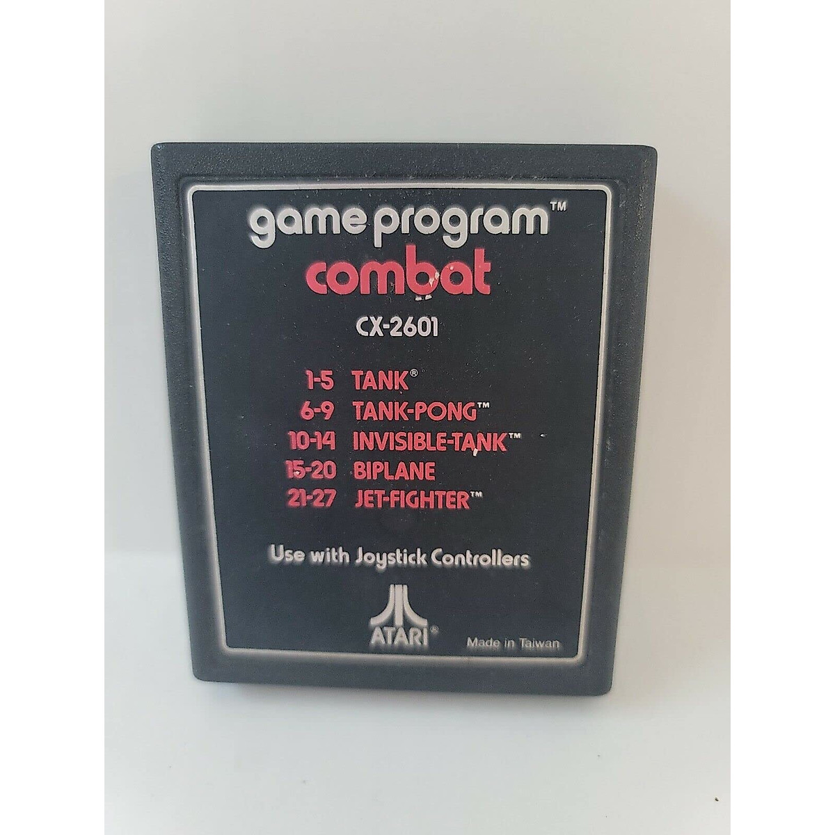 Atari 2600 Game Program (Combat) CX-2601 Video Game Only
