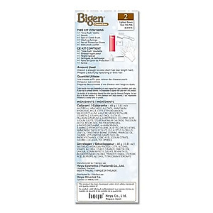 Bigen One Push 2 Lightest Brown - 2 Pack