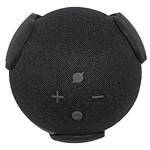 Made For Amazon Wall Mount, Black, for Echo Dot (4th generation)