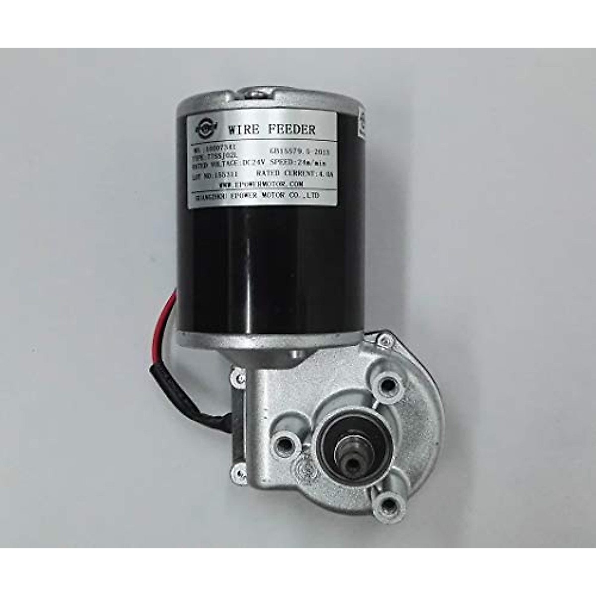 Mig Welder Wire Drive Feed High Speed Motor 24V DC 4A 80W 24m/min 260RPM