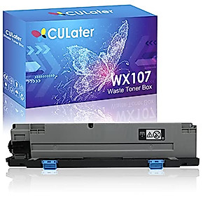 WX-107 Compatible Waste Toner Box Replacement for WX107 Waste Toner Container for Konica Minolta Bizhub C250i C300i C360i C450i C550i C650i C750i Printers (1 Pack)