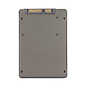 SSD Enclosure Sandblasting Oxidation Staining SSD Hard Drive Adapter Box 6Gbps Ultra Thin for Computer for Hard Drive (Gray)