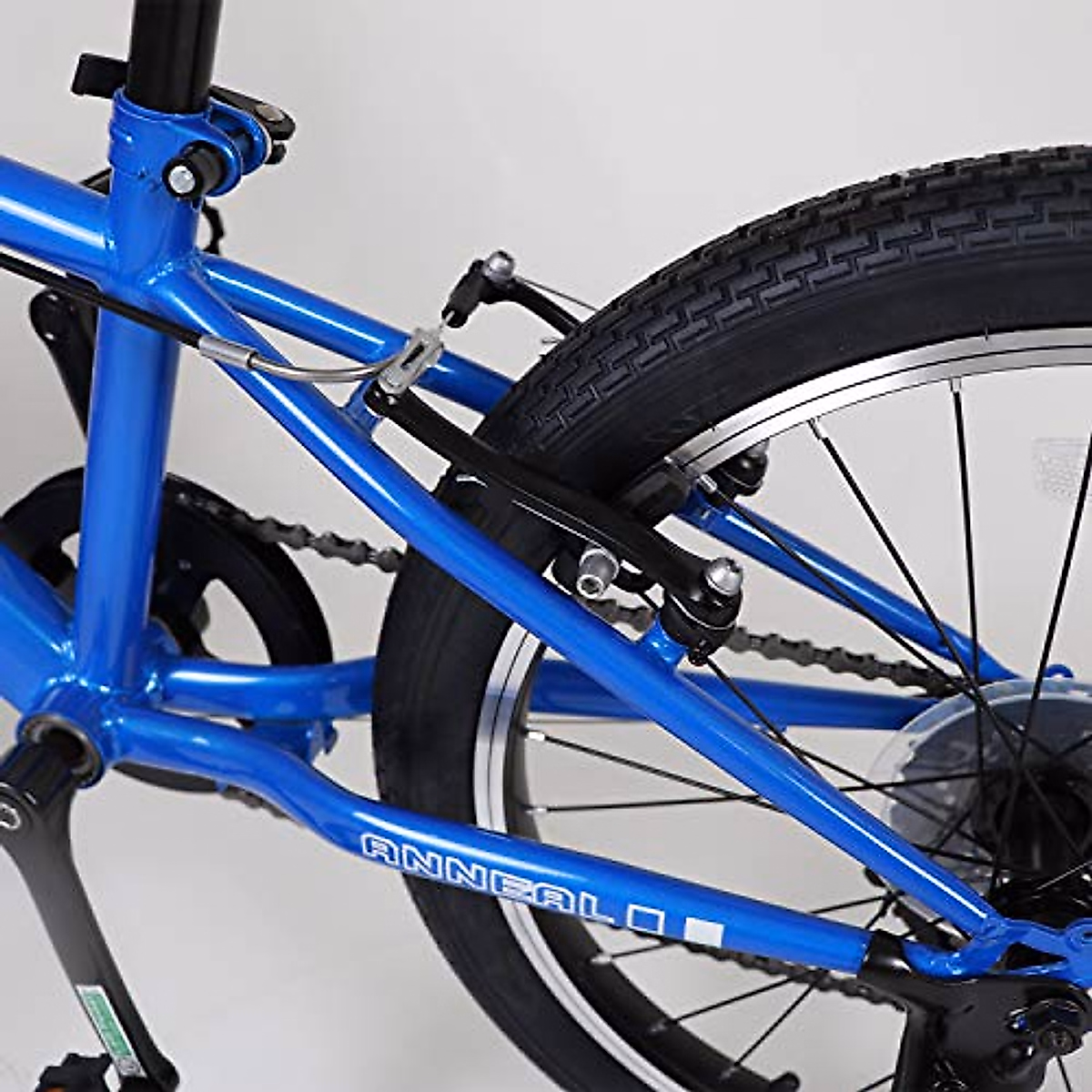 Petimini 20 Inch Kids Mountain Bike for Boys Bike 5 6 7 8 9 Years Old Youth Bicycle White Blue