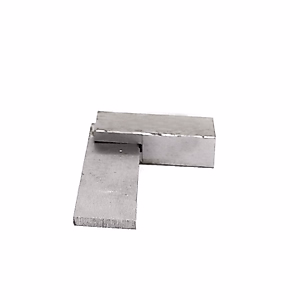 New Lon0167 63mm x Featured 40mm Metal L reliable efficacy Shaped 90 Degree Angle Try Square Ruler Measuring Tool(id:dd1 2e 67 9c7)