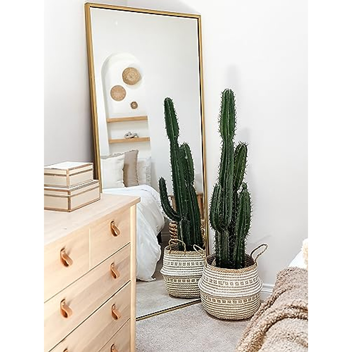Premium Set of 4 X-Large Seagrass Baskets-Stylish and Sustainable Storage Solution for Home Decor-Handwoven, Durable & Eco-friendly-Ideal for Organizing Toys, Blankets, and more.