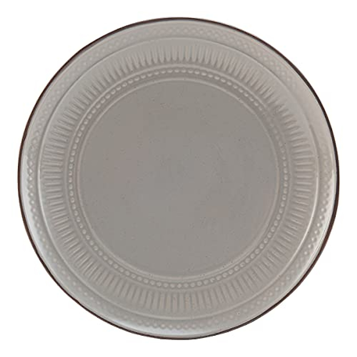 Pfaltzgraff Easton 12 Piece Dinnerware Set, Service For 4, Taupe