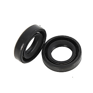 Royal Sun 2Pcs Crankcase Gear Shifter Shaft Oil Seal Compatible with Honda TRX250,350,450,500 Foreman 400,450,500 FourTrax Rancher 350,420 CR60R CR80R CR85R ATC250R Replace 91202-444-023