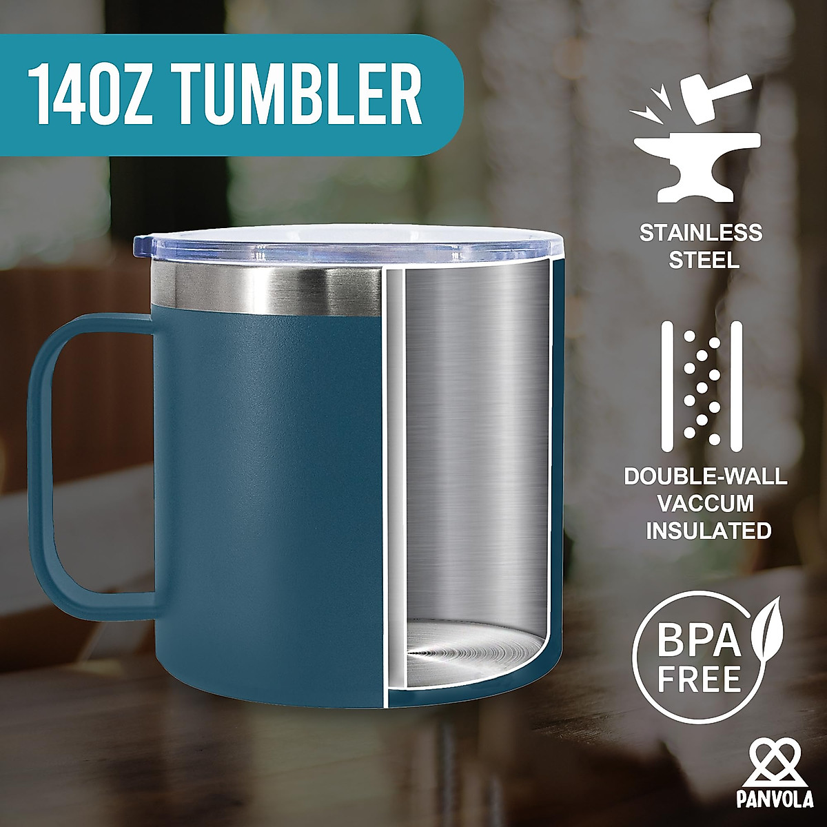 A Wise Doctor Once Wrote Insulated Coffee Cup 14oz With Handle And Lid Doctor Gifts Physician Medical Student MD Dr Husband Wife Dad Mom Stainless Steel Vacuum Insulated Camping Travel Thermal Mug