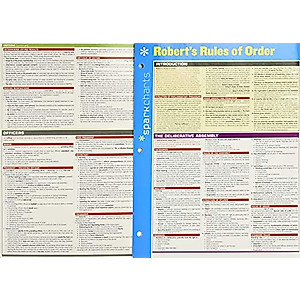 Robert's Rules of Order SparkCharts (Volume 61)