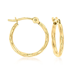 Ross-Simons 14kt Yellow Gold Jewelry Set: 3 Pairs Of Huggie Hoop Earrings