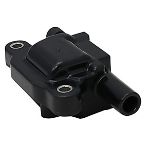 TRQ 8 Piece Engine Ignition Coil Kit Set Square Style for Silverado Sierra Corvette