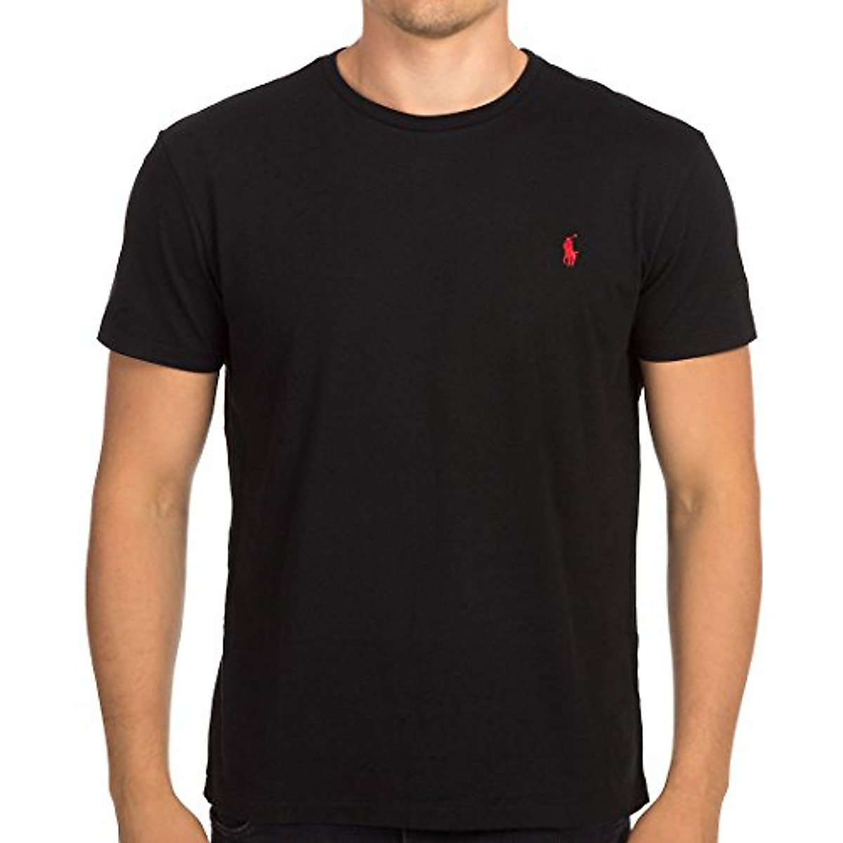 Polo Ralph Lauren Men's Pony Logo Crew Neck T-Shirt, Rl Black, Large