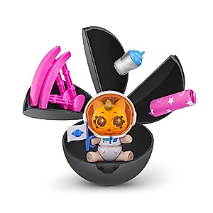 5 Surprise Unicorn Squad Series 6 Newborn Unicorn Glow Squard (2 Pack) by ZURU, Amazon Exclusive Mystery Collectible Toys, Mini Glow in The Dark, Collectable Capsule