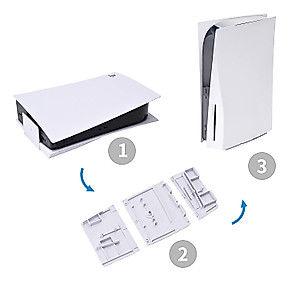 G-STORY Console Accessory Kit, Include Dust Cover and Horizontal & Vertical Magic Stand, Stand,Compatible with Disc & Digital Editions,Easy to Install