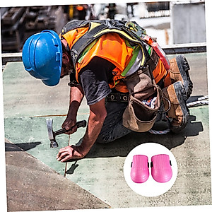 Housoutil 2 Pairs Knee Pads Gel Knee Pads Cleaning Tools Kneeling Pad Planting Knee Pad Garden Knee Protectors Practical Kneeling Cushion Mason Kneeling Cushion Worker Knee Protection Sleeve