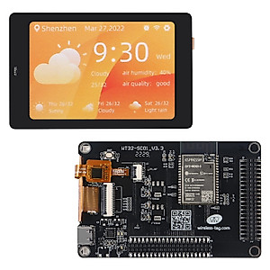 ESP32 Development Board, 1PCS WT32-SC01 with 3.5 inch 320X480 Capacitive Multi-Touch LCD Screen Built-in Bluetooth WiFi Compatible with Arduino
