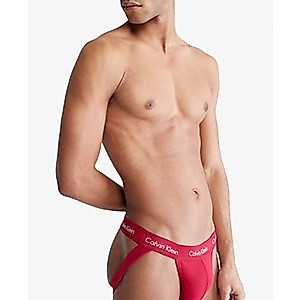 Calvin Klein Men's The Pride Edit 5-Pack Underwear, Cherry Tomato, Persian RED, Lemon Lime, Aqua Green, Blue AMBIENCE, XL