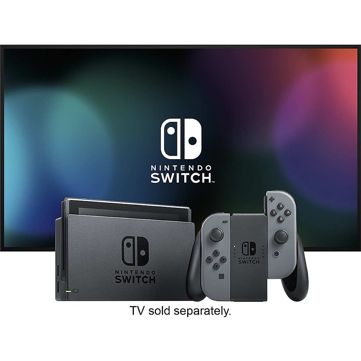 Nintendo Swtich 4 items Bundle:Nintendo Switch 32GB Console Gray Joy-con,64GB Micro SD Memory Card and an Extra Pair of Nintendo Joy-Con (L/R) Wireless Controllers Neon Blue,The Legend of Zelda