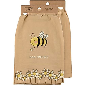 Primitives by Kathy Decorative Kitchen Towel - Bee Happy