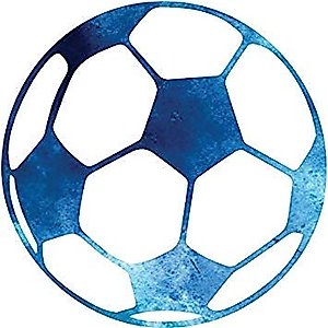Soccer Ball Magnetic Car Sticker Decal Refrigerator Metal Magnet Vinyl 5"