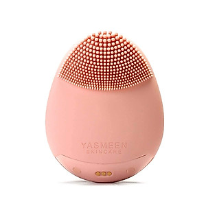 Sonic Facial Cleansing Brush, Waterproof Electric Face Cleansing Brush Device for Deep Cleaning|Gentle Exfoliating|Massaging,Rechargeable,Yasmeen Skincare Co.