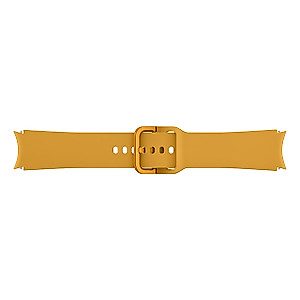 Samsung Silicone Watch Band Strap Medium / Large, For Galaxy Watch 4 and Galaxy Watch 4 Classic, US Version, MUSTARD