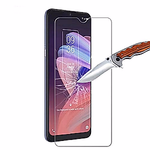 KJYF Phone Case for TCL 10 SE (6.52"), with [2 x Tempered Glass Protective Film], Clear Soft TPU Shell Ultra-Thin [Anti-Scratch] [Anti-Yellow] Case for TCL 10 SE - Cartoon