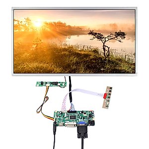 VSDISPLAY 21.5" IPS LCD Screen 21.5 inch 1920X1080 HR215WU1-120 Work with HD-MI VGA DVI LCD Controller Board M.NT68676