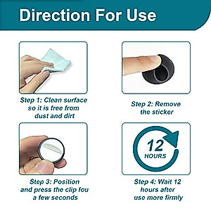 SDZONGES Cord Organizer, 6PCS Cable Clips, Black Cord Holder, Cable Organizer for Desk Management (5PCS One Slot+1PCS Triple Slot)