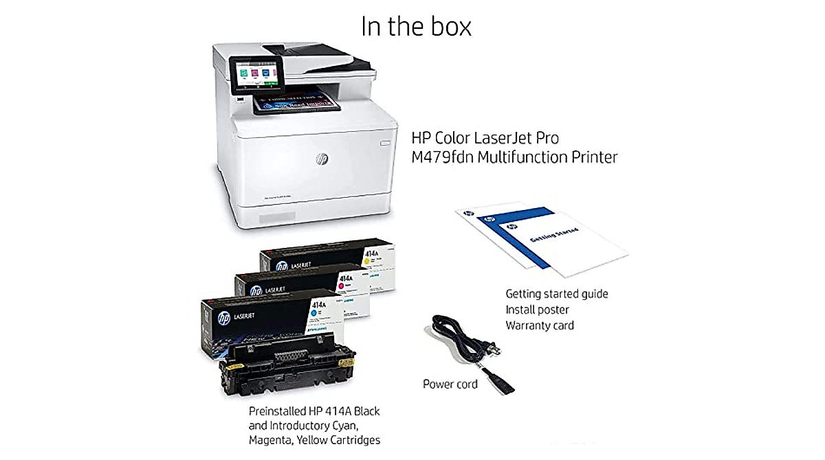 HP Color LaserJet Pro M479fdw – Fast & Versatile Printer
