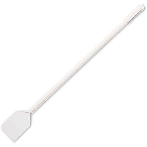 SPARTA 4135900 Plastic Paddle Scraper, Waterproof, Dishwasher Safe With Long Handle For Commercial Cleaning, 60 Inches, White
