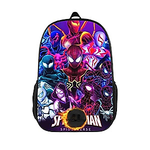 Classic Superheroes Backpack Lightweight Durable School Bags Vacation Travel Backpack Gift for Boys Girls