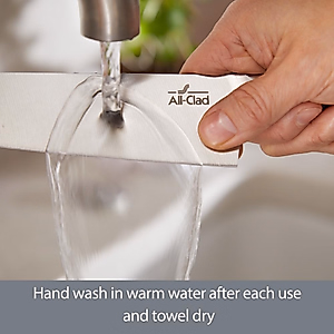 All-Clad Forged German Stainless Steel Knife Set 2 Piece 8, 6 Inch, Fully Forged, Expert Precision, Home Knife Set, Cookware Knife Block Set, Kitchen Knives, Cook Tool, Kitchen Utensils, Ultra Sharp