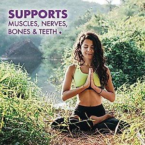 Bluebonnet Nutrition Calcium Magnesium Plus Vitamin D3 Earthsweet, Bone Health & Muscle Relaxation, Soy-Free, Gluten-Free, Kosher Certified, Dairy-Free, 90 Vanilla Flavored Chewable Tablets