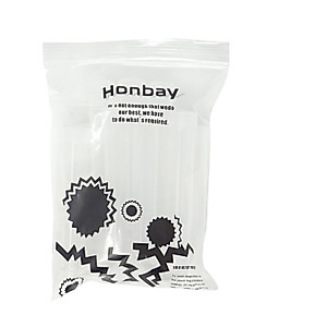 Honbay 12pcs 10ml Plastic Test Tubes Screw Cap Vial White Seal Cap Container