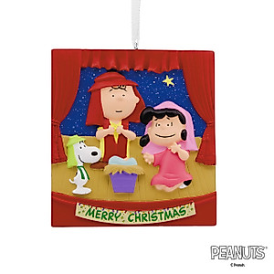 Hallmark Peanuts Gang Christmas Pageant Nativity Scene Christmas Ornament