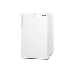 Summit Appliance FS407LW 20' wide counter height manual defrost all-freezer with lock, for general purpose use