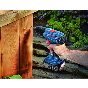 BOSCH 18V 2-Tool Combo Kit with 1/2 In. Compact Drill/Driver and 1/4 In. Hex Impact Driver GXL18V-26B22