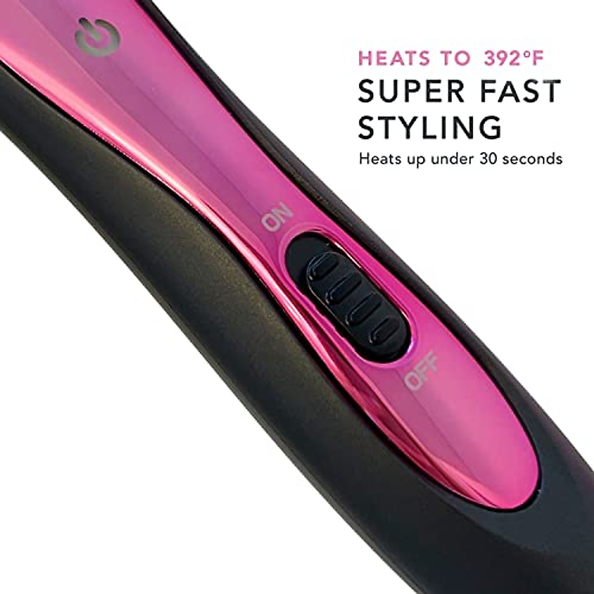 CHOPSTICK STYLER Heroine Professional Curling Wand, 3/8 Super Skinny Rectangular Ceramic Barrel for Tight, Natural, Ringlet Long Lasting Chopstick Curls - Curler for Long & Short Hair