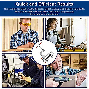 TANJIN Mini Jeweler Table Clamp Small Hobby Bench Vice Jewelers Hobby Clamps Craft Table Repair Tool Portable Work Bench Vise