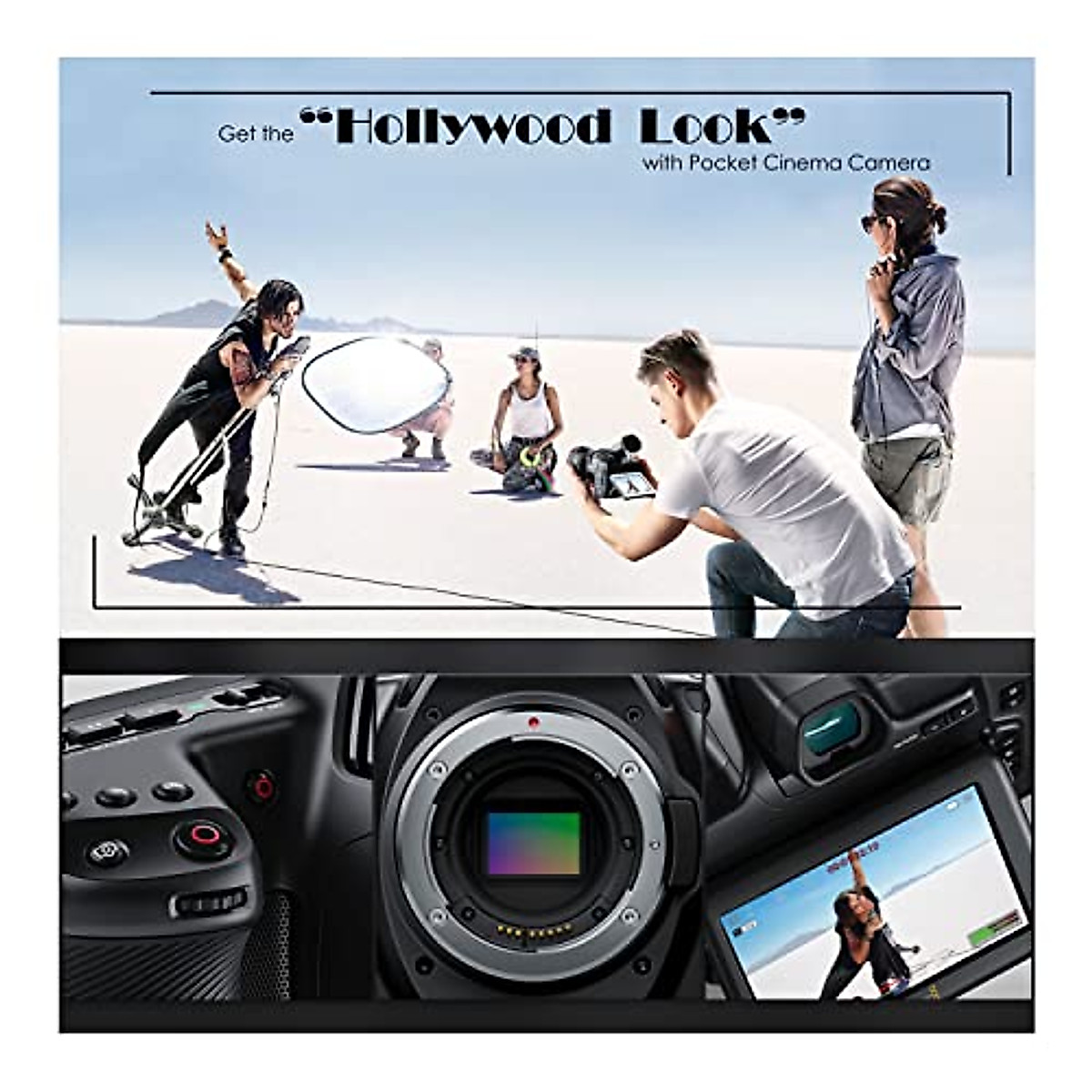 Blackmagic Pocket Cinema Camera 6K G2 (Canon EF) with Sigma 18-35mm Accessory Bundle (6 Items)