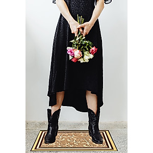 Non-Slip Rubber Back Landing Rug - Landing Mat for Bottom of Stairs - Floormat - Doormat (20" x 30") (Medium, 1999-LM)