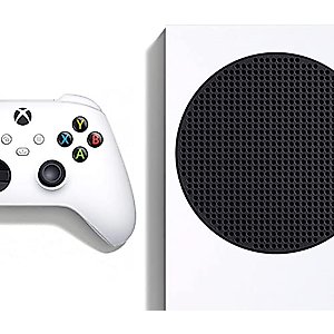 Microsoft Xbox Series S 512GB Game All-Digital Console, One Xbox Wireless Controller, 1440p Gaming Resolution, 4K. Streaming Media Playback, 3D Sound, WiFi, White