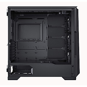 Phanteks (PH-EC500ATG_DBK01) Eclipse P500A high airflow full-metal mesh design, ATX Mid-tower, Digital-RGB Lighting, 140mm D-RGB case fans, Tempered Glass, Dual System capable, Black