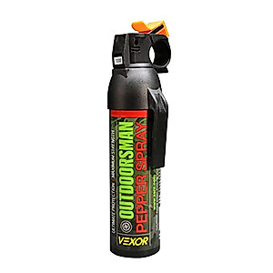 VEXOR® Outdoorsman 9.2 oz. Pepper Spray 25-foot range for Ultimate Protection from Zarc™