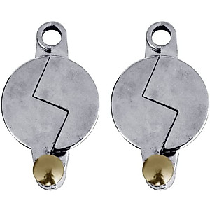 NUSET Water Faucet Lock - Water Spigot Lock for Garden Hose Bib Lock, Chrome, 2895-2, 2 Pack