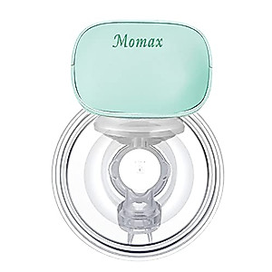 Hands Free Breast Pump - Wearable Breast Pump Electric,Portable Breast Milk Extractor & Collector, Silicone Breastfeeding Pumps,2 Modes 5 Adjustable Levels Rechargable Wireless Milk Pump for New Mom