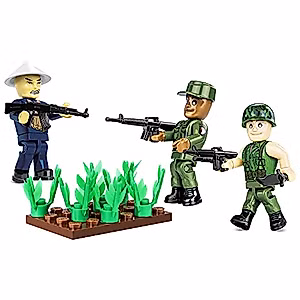 COBI Historical Collection: Vietnam War Figures,Jungle Camouflage