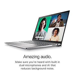 Dell Inspiron 5425 Laptop - 14-inch 16:10 FHD+ (1920 x 1200) Touchscreen Display, Ryzen 7 5825U, 8GB DDR4, AMD Radeon, 512GB SSD, 2 Years+6 Months Migrate Warranty, Win 11 Pro - Platinum Silver